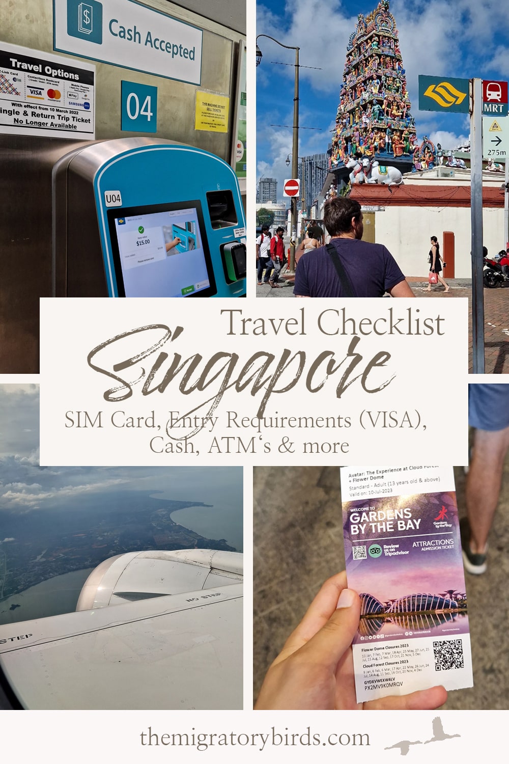 Complete Singapore Travel Checklist - themigratorybirds.com